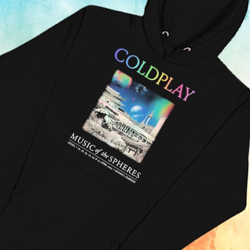Coldplay April 16-25, 2025 Goyang Stadium Show Shirt - Official Owen Store