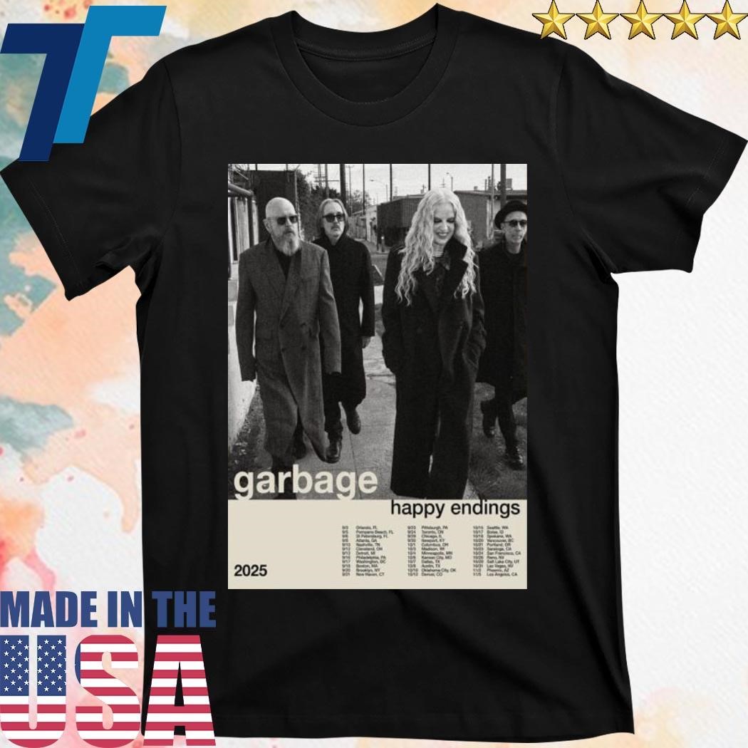 Garbage Happy Endings US Tour 2025 Dates List With Special Guest ...