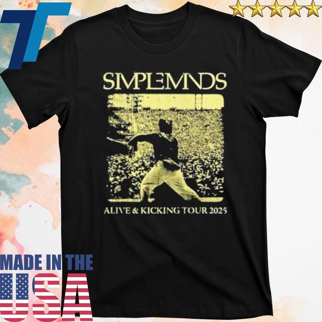 Simple Minds Merch Alive And Kicking Tour 2025 Itinerary Shirt ...
