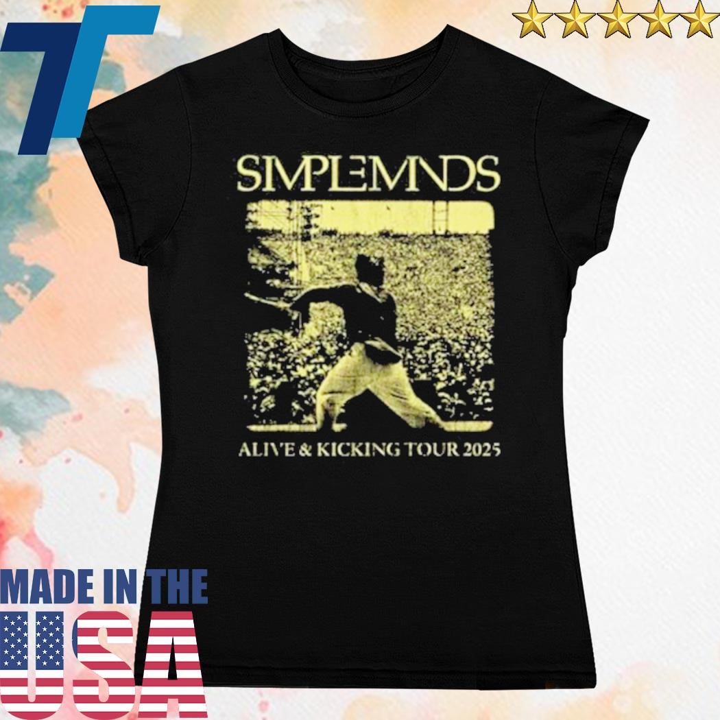 Simple Minds Merch Alive And Kicking Tour 2025 Itinerary Shirt ...