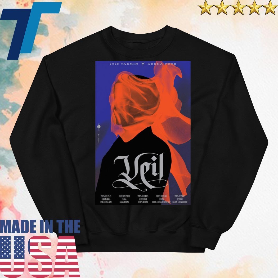 2025 SHINee Taemin TAEMIN ARENA TOUR Veil Poster Limited Edition T ...