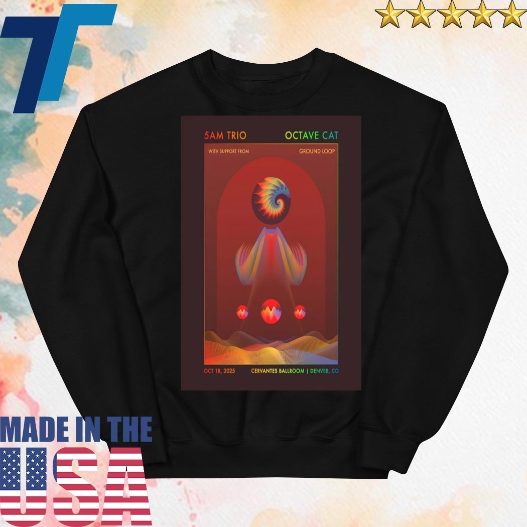 5AM Trio & Octave Cat On October 18 2025 In Denver, CO Concert Poster ...