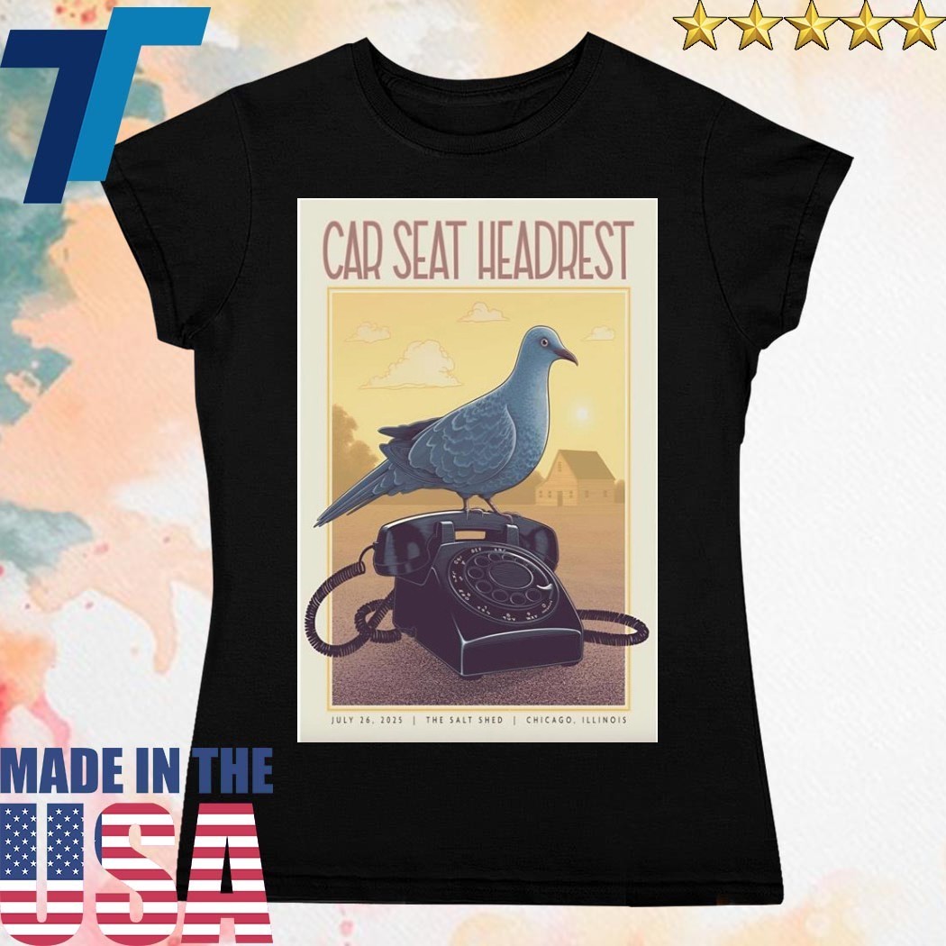 Car Seat Headrest Jul 26 2025 The Salt Shed Chicago, IL Poster Shirt ...