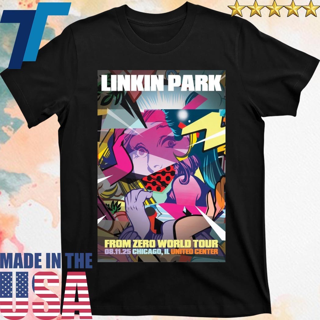 Linkin Park From Zero World Tour Toronto, ON Aug 8 2025 Poster Shirt ...