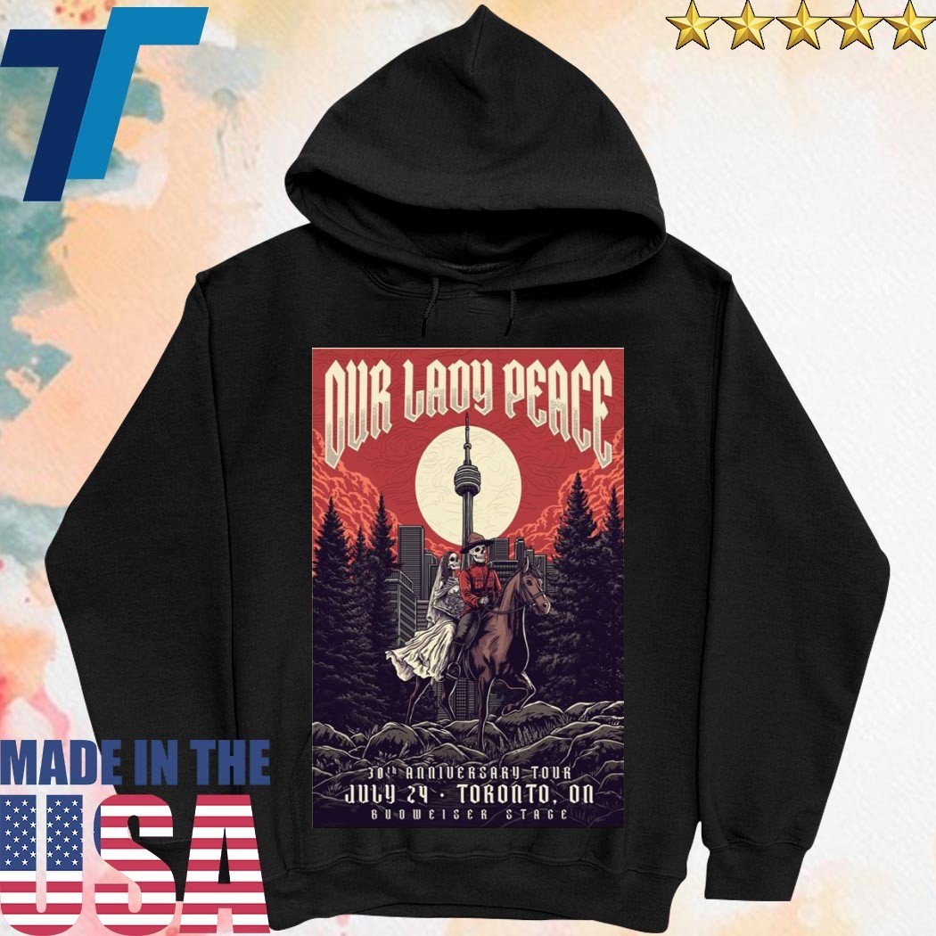 Our Lady Peace Toronto, ON July 24 2025 Poster Shirt - Official Owen Store