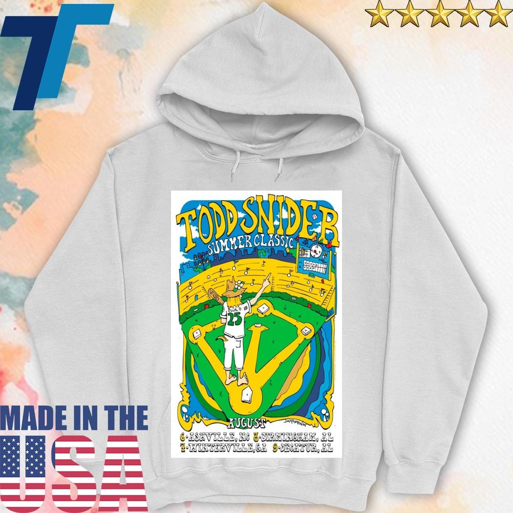 Todd Snider Summer Classic August 2025 Tour Poster Limited Edition T ...