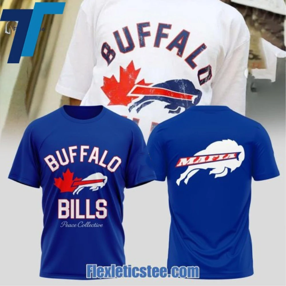 Buffalo Bills – Peace Collective Maple Blue Shirt - Official Owen Store