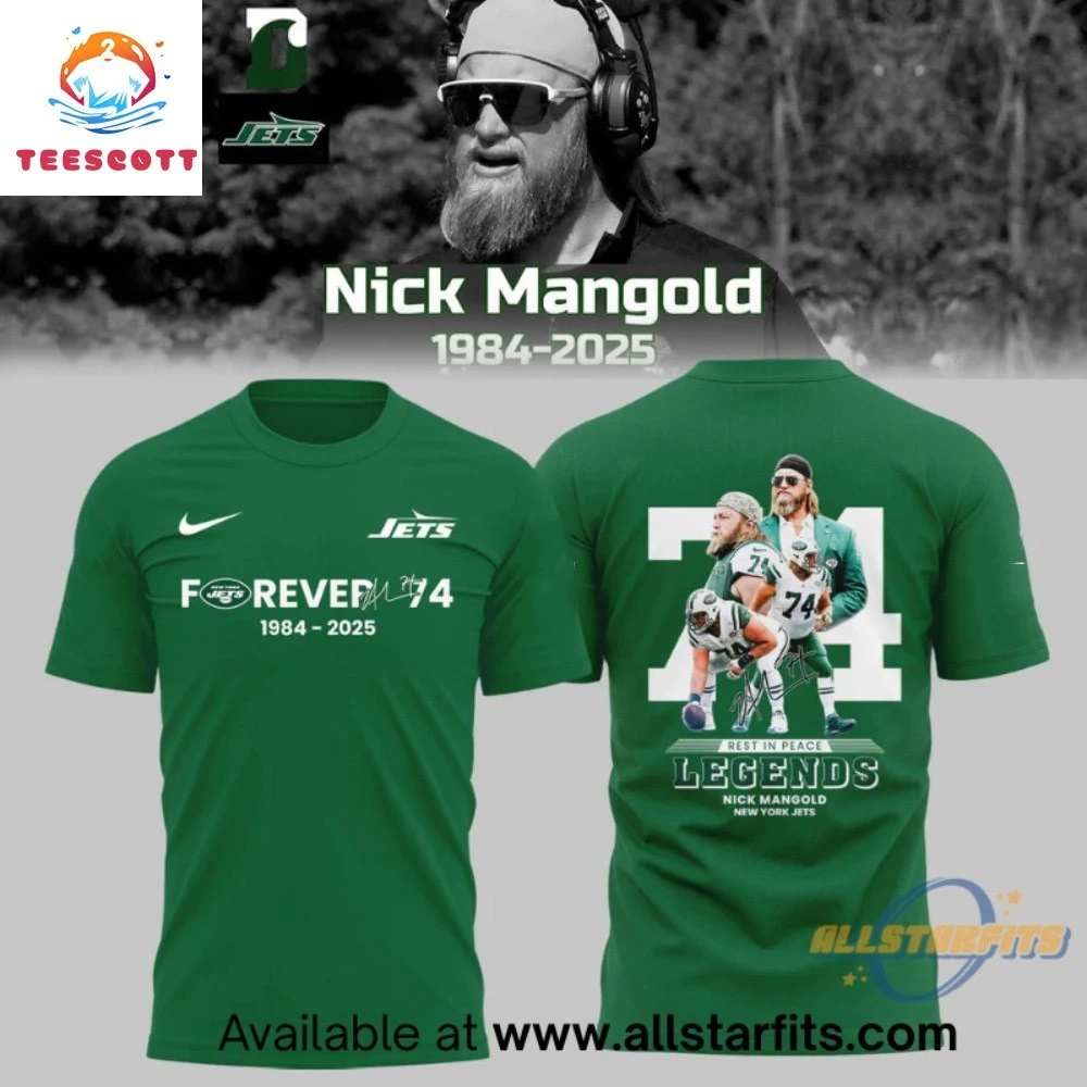 Forever 74 Nick Mangold Shirt - Official Owen Store