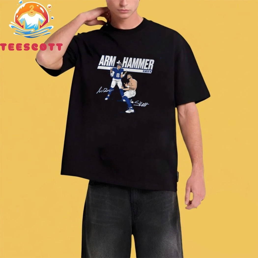 Jaxson Dart & Cam Skattebo Arm And Hammer Shirt - Official Owen Store