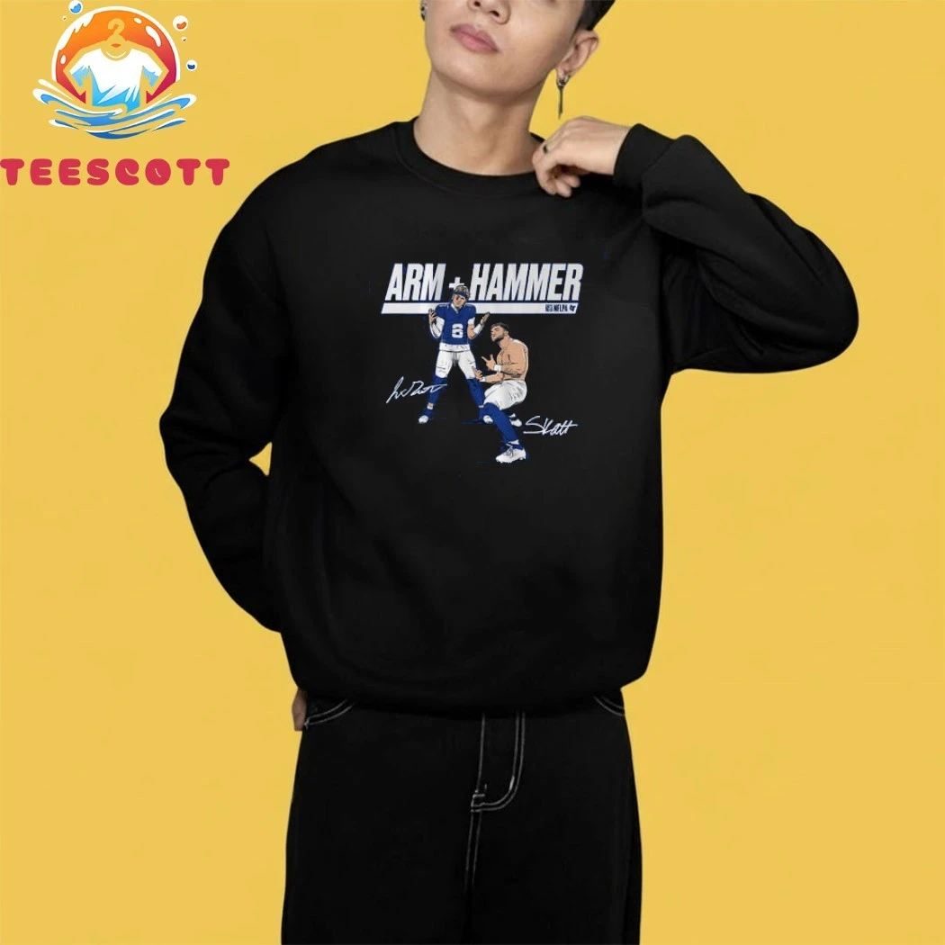 Jaxson Dart & Cam Skattebo Arm And Hammer Shirt - Official Owen Store