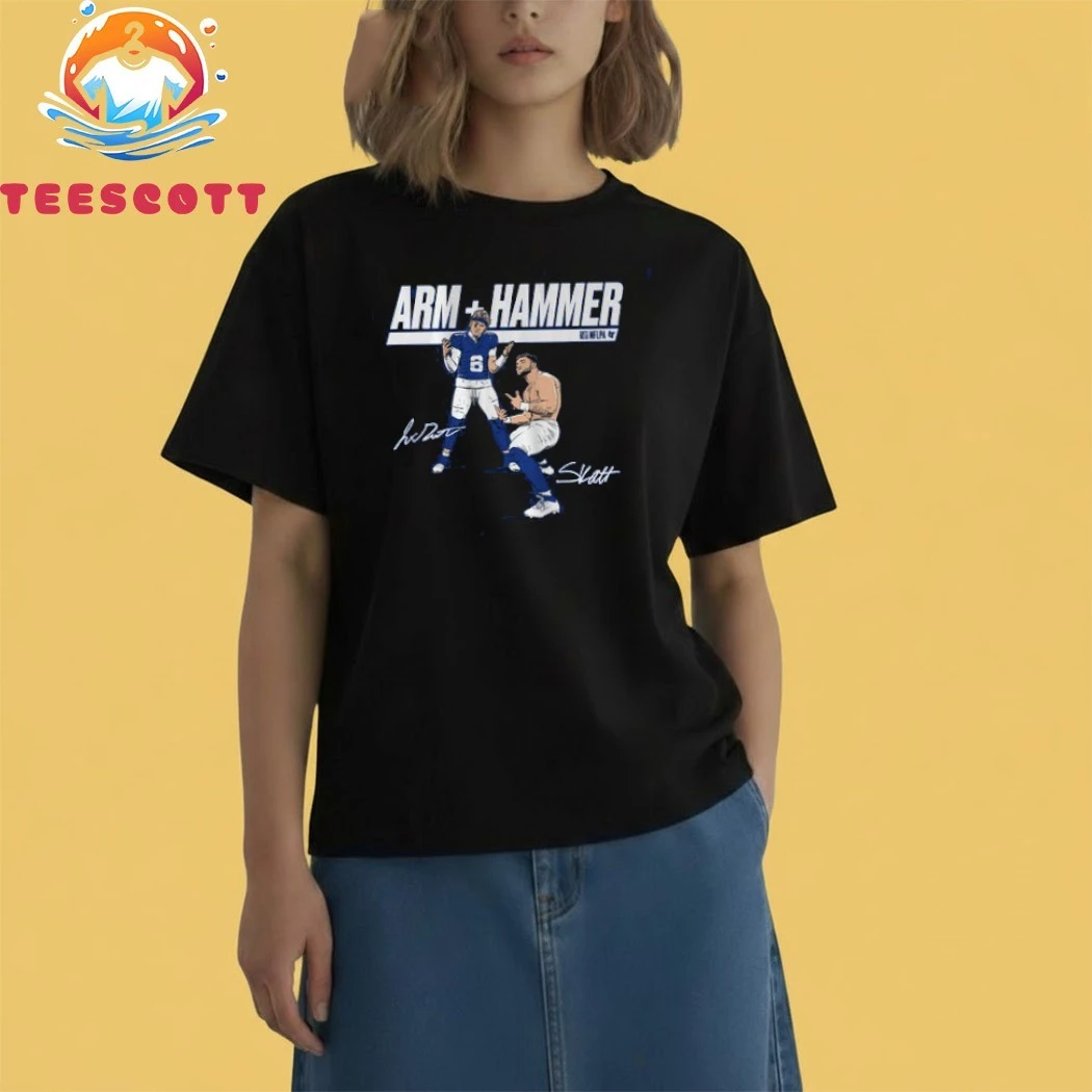 Jaxson Dart & Cam Skattebo Arm And Hammer Shirt - Official Owen Store