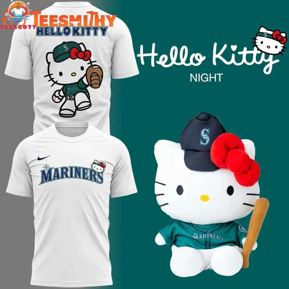 Seattle Mariners Hello Kitty Night 2025 Shirt - Official Owen Store