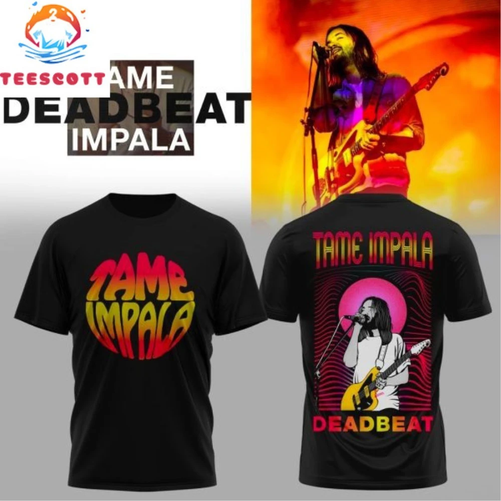 Tame Impala Deadbeat Tour and Album Release 2025 Special Shirt ...