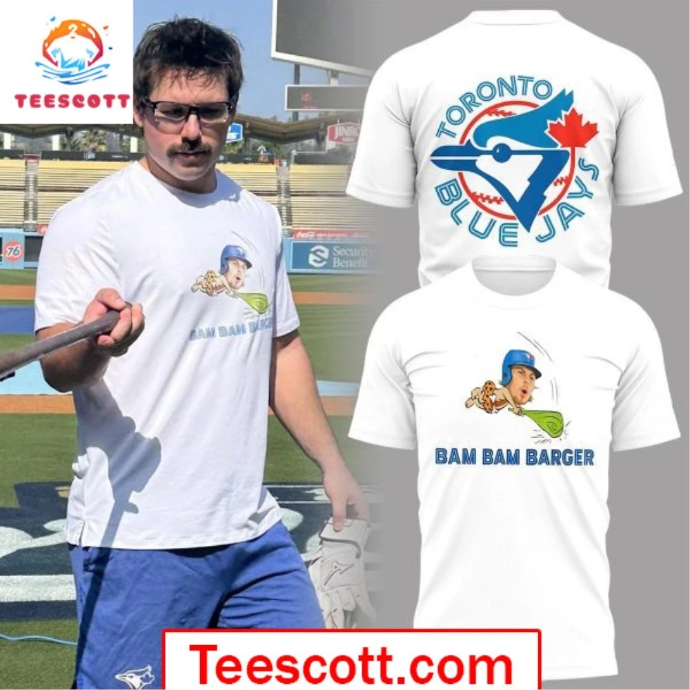 Toronto Blue Jays Bam Bam Barger Two Sided Shirt - Official Owen Store