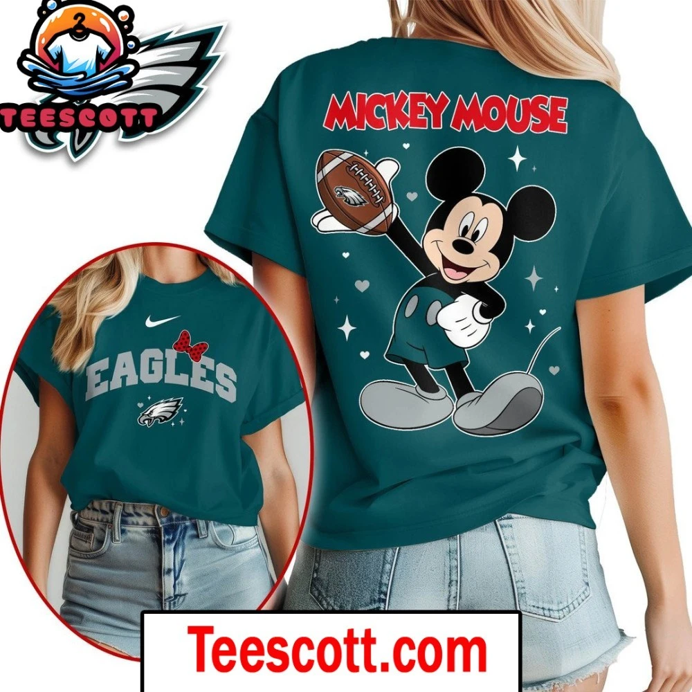 Philadelphia Eagles NFL Mickey Mouse Shirt - Official Owen Store
